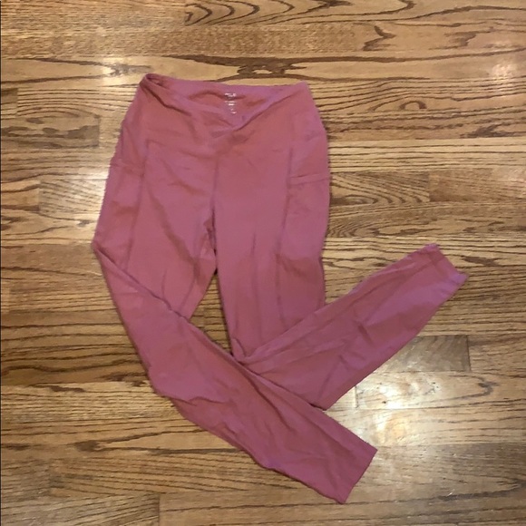 Tsla | Pants & Jumpsuits | Mauve Athletic Tights | Poshmark
